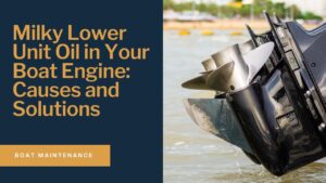 Milky Lower Unit Oil in Your Boat Engine: Causes and Solutions