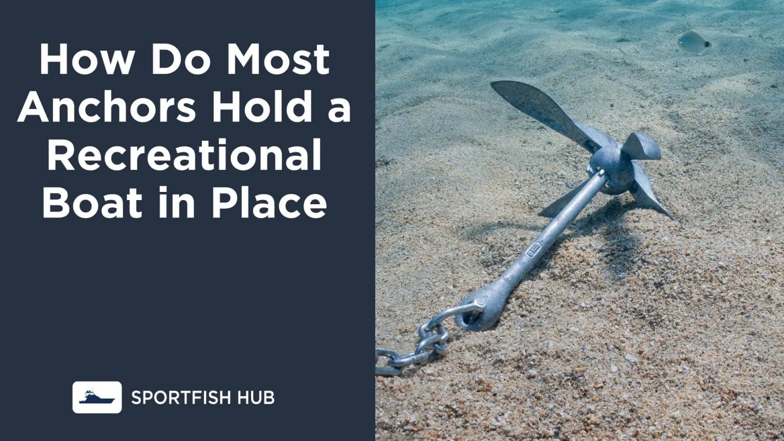 How Do Most Anchors Hold a Recreational Boat in Place